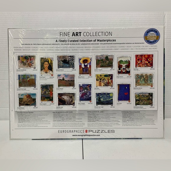 Eurographics | Toys | New Damaged Box Eurographics Vincent Van Gogh The ...